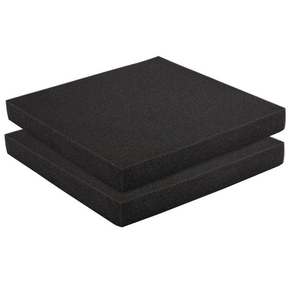 Walmart 2-Pack 12x12x1.5 Polyurethane Foam Sheets - Customizable for ...