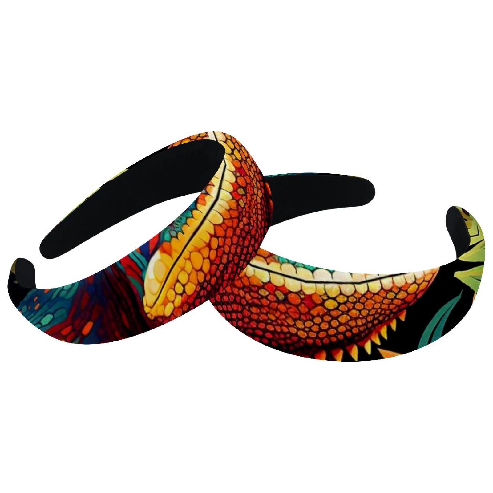 2 Pack Padded Headbands for Women Soft Thick Comfortable Headbands Cute ...