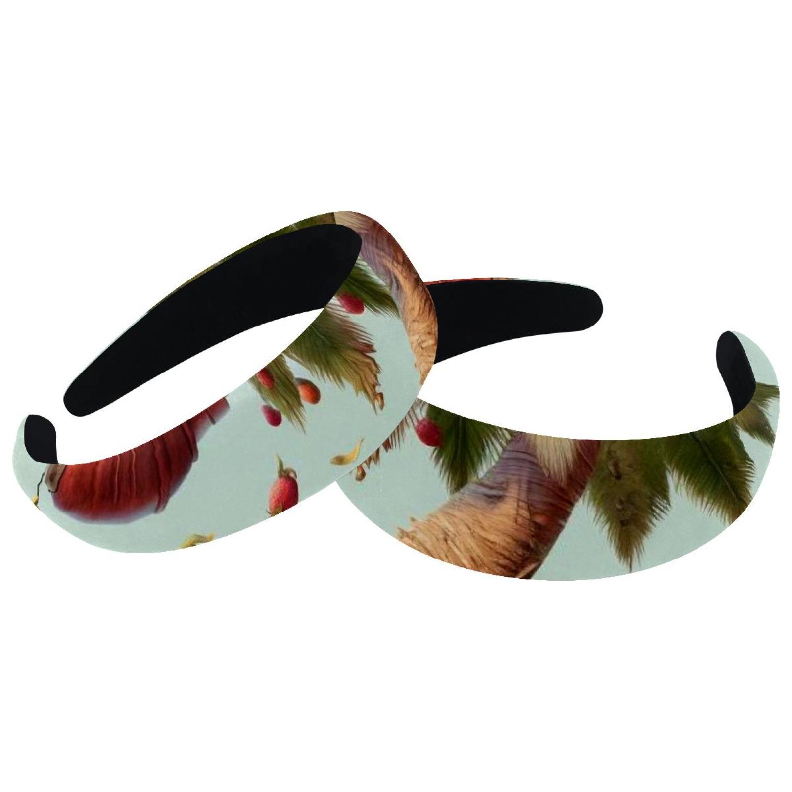 2 Pack Padded Headbands for Women Soft Thick Comfortable Headbands Cute ...