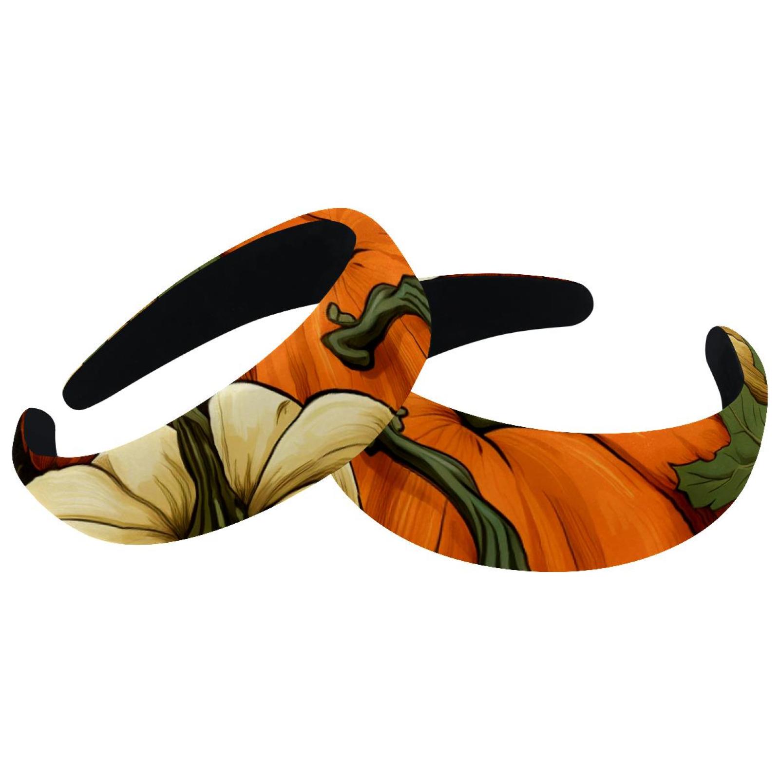 2 Pack Padded Headbands for Women Soft Thick Comfortable Headbands Cute ...