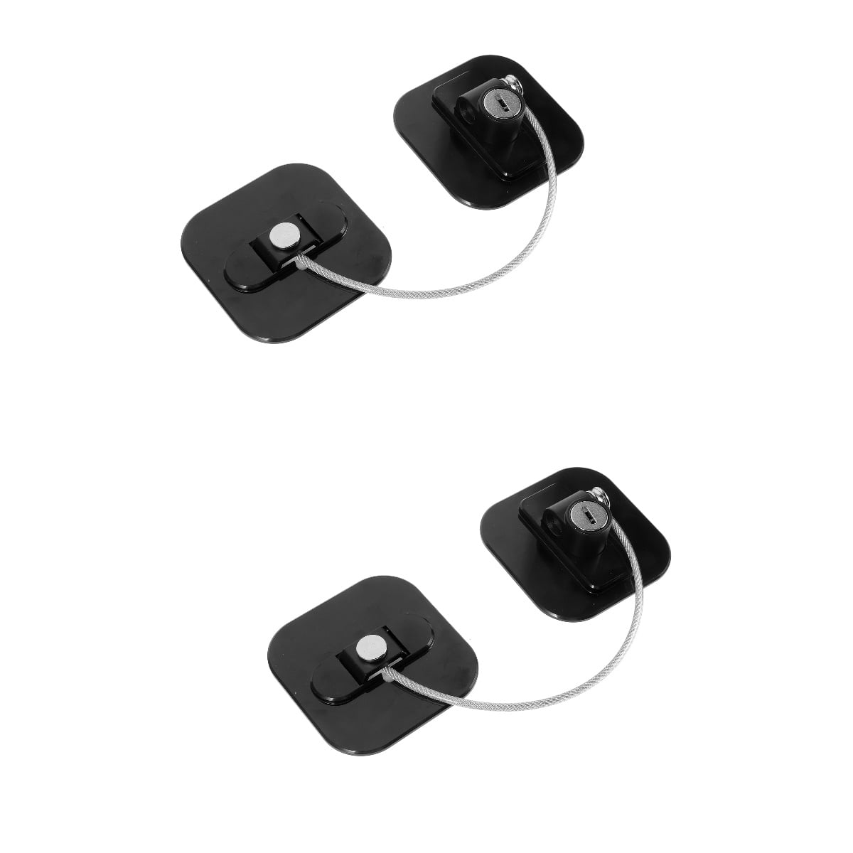 2 Pack Padlock Refridgerator Locks Fridge Lock Refrigerator Combination ...