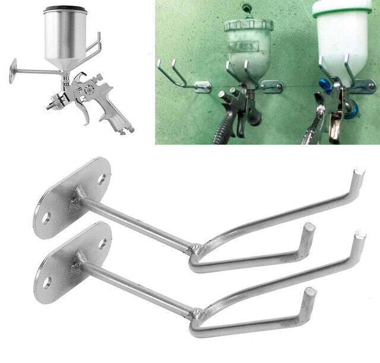 2 Pack Paint Spray Gun Holder Stand for Gravity Feed Cup HVLP Wall ...