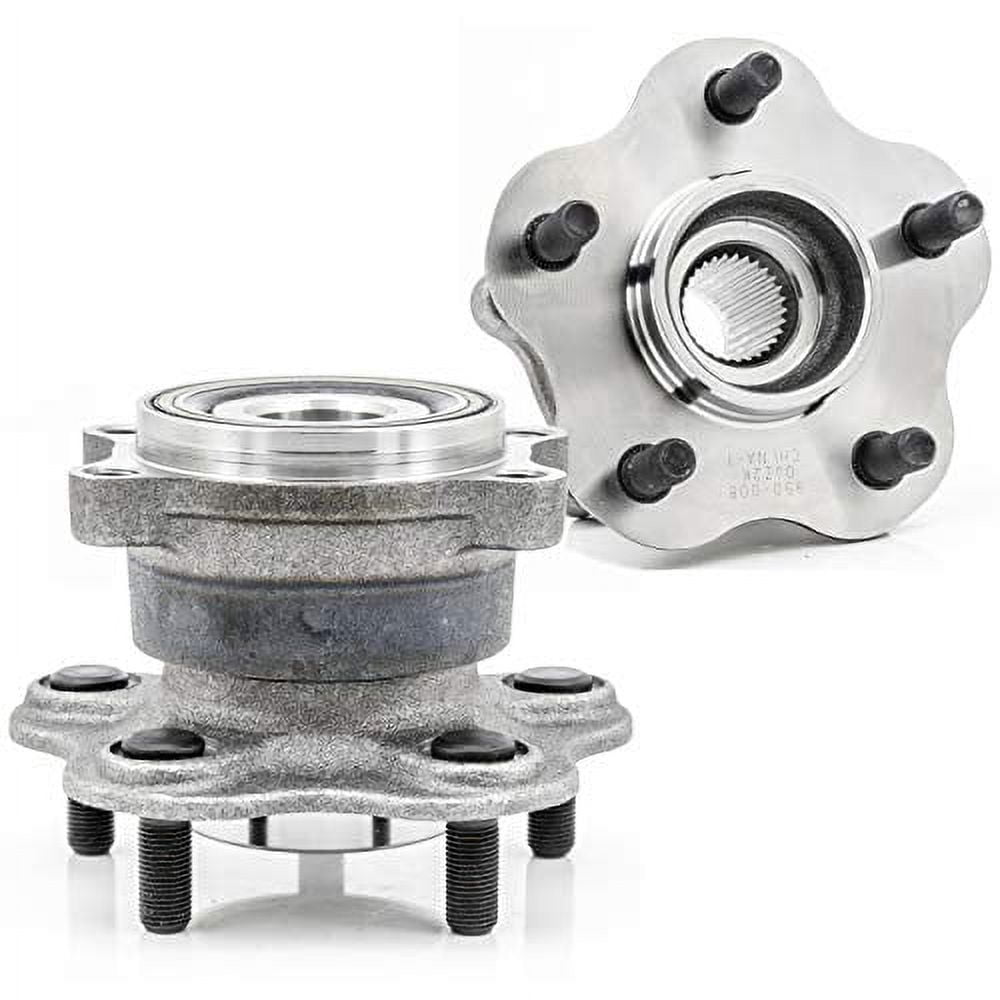 [2-Pack/Pair] QJZ REAR Driver and Passenger Side Wheel Hub and Bearing Assembly For 2003-2008 ...