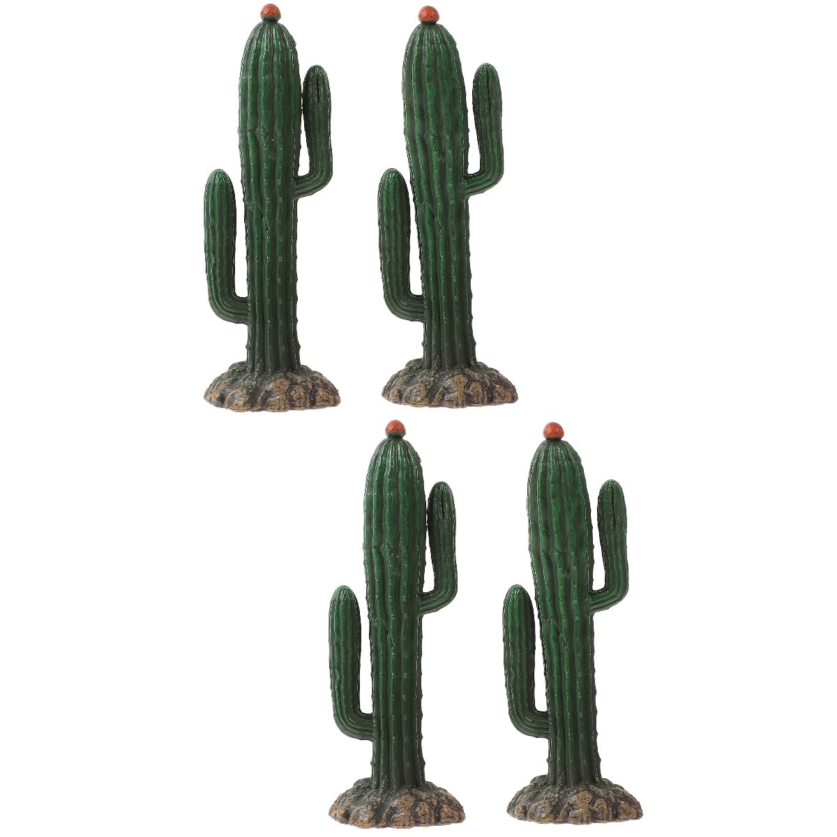 2 Pack Palm Tree Potted Green Plant Scene Banyan (dwarf)) Funky Mini ...