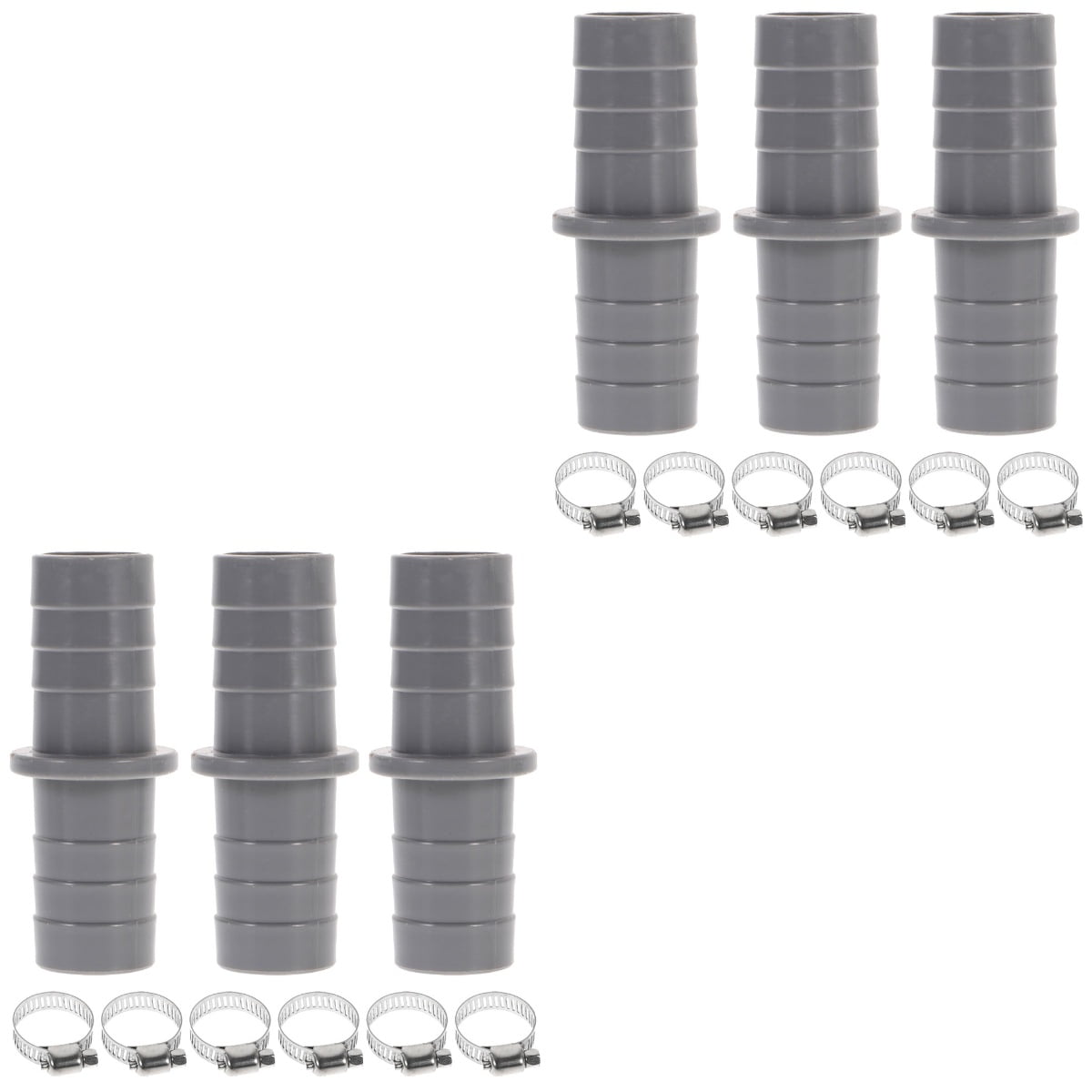 2 Pack Pan Water Pipe Reducer Washer Hose Extension Adapter - Walmart.com