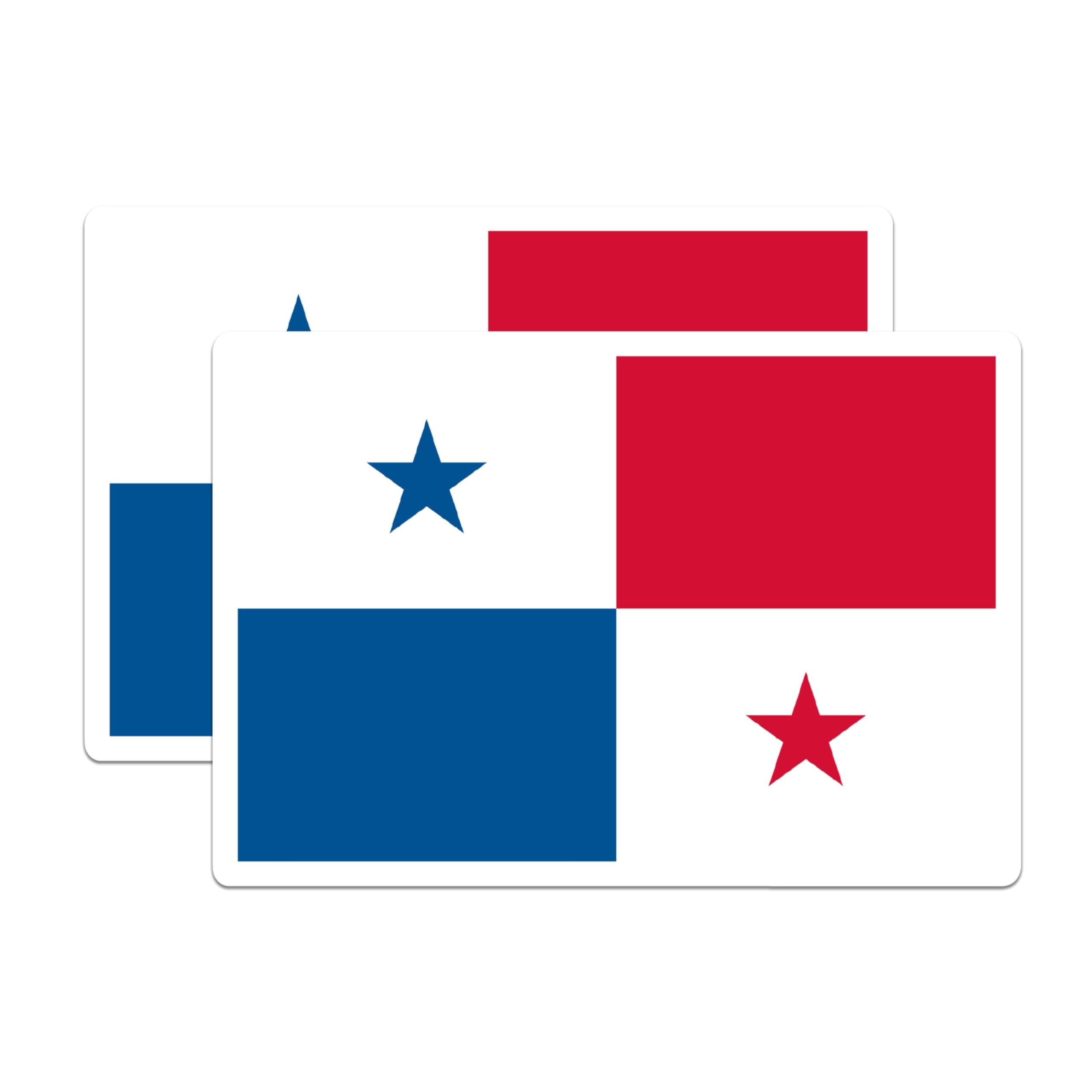 (2 Pack) Panama World Flag Magnets - Pride - 5 Inches On Longest Side ...