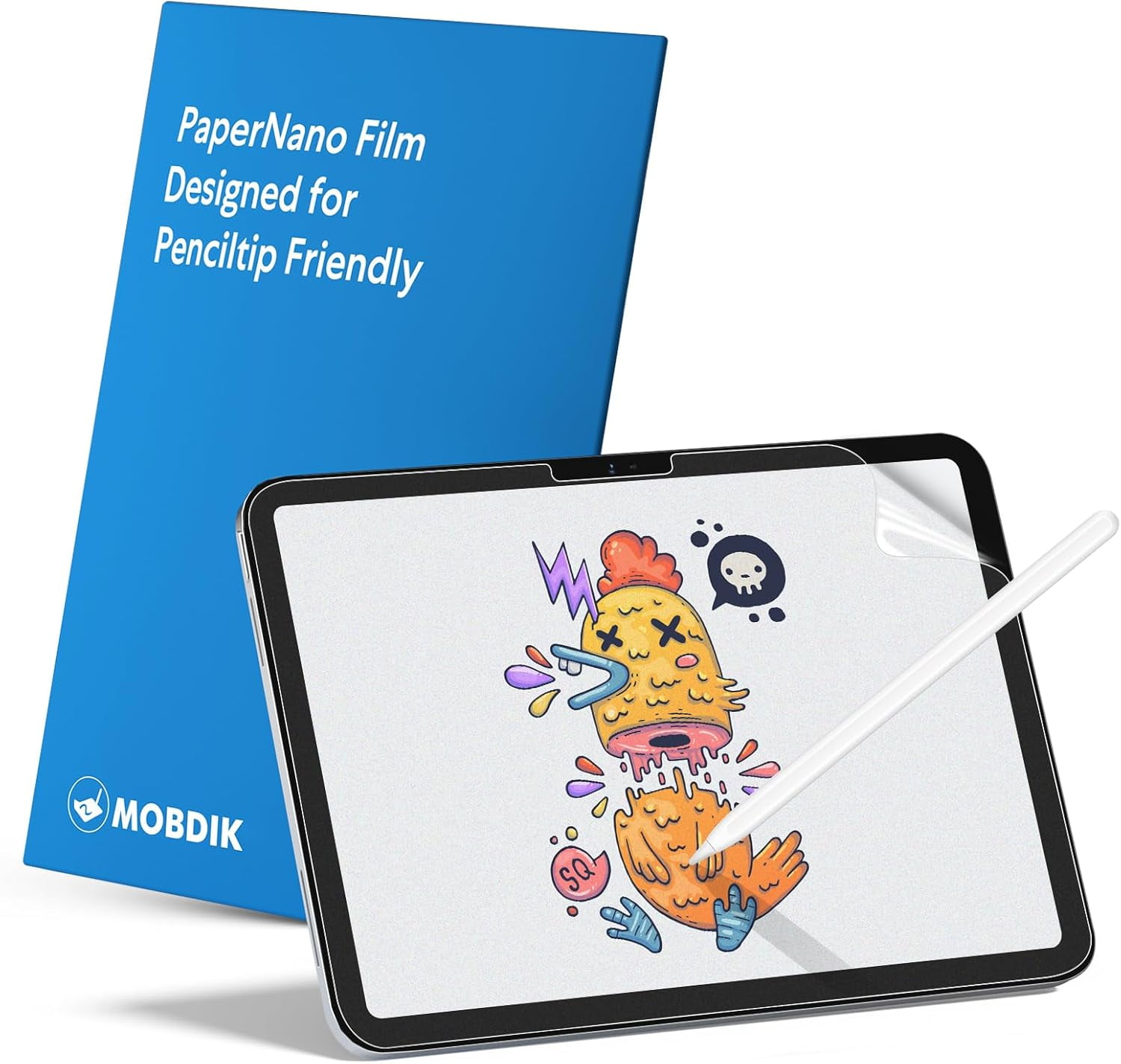 2 Pack Paperfeel Screen Protector Compatible with iPad A16 11th / 10th ...