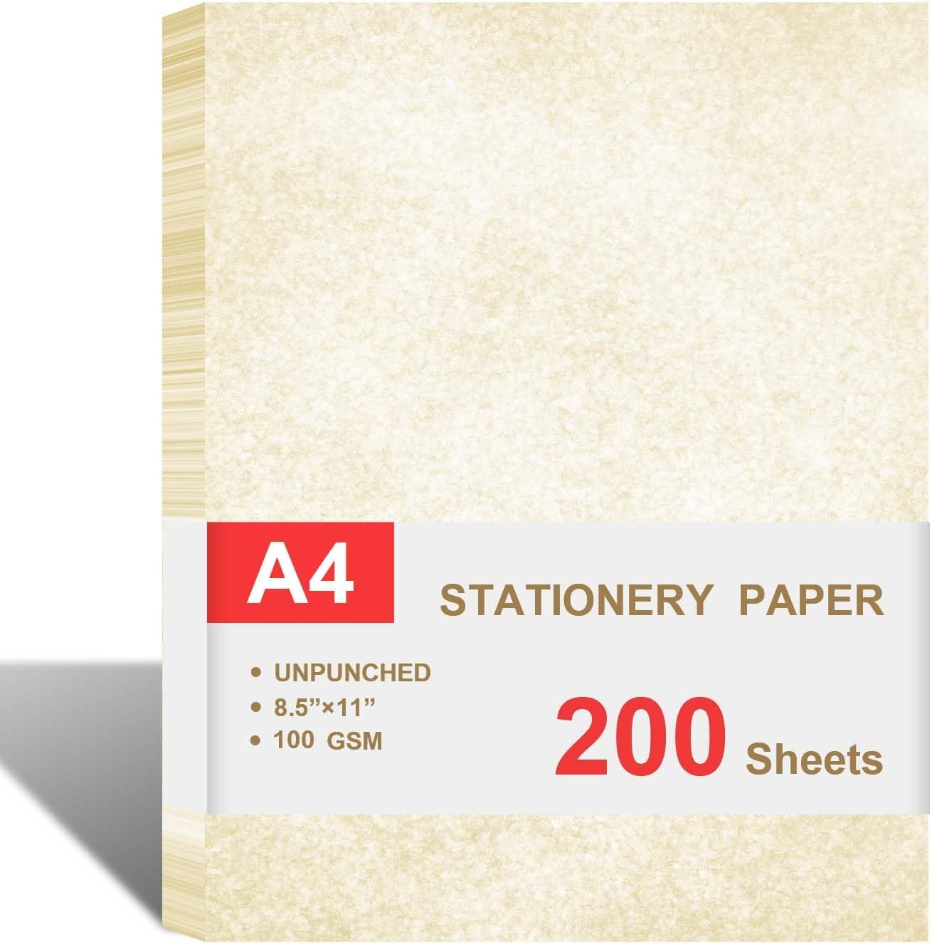 (2 Pack)Parchment Paper for Certificates - Stationary Paper for Resumes ...