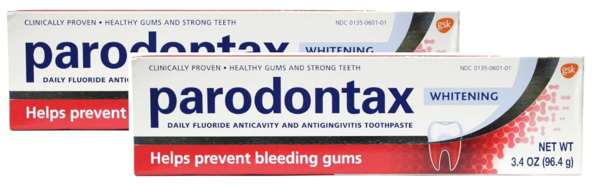 2 Pack - Parodontax Daily Fluoride Anticavity & Antigingivitis ...