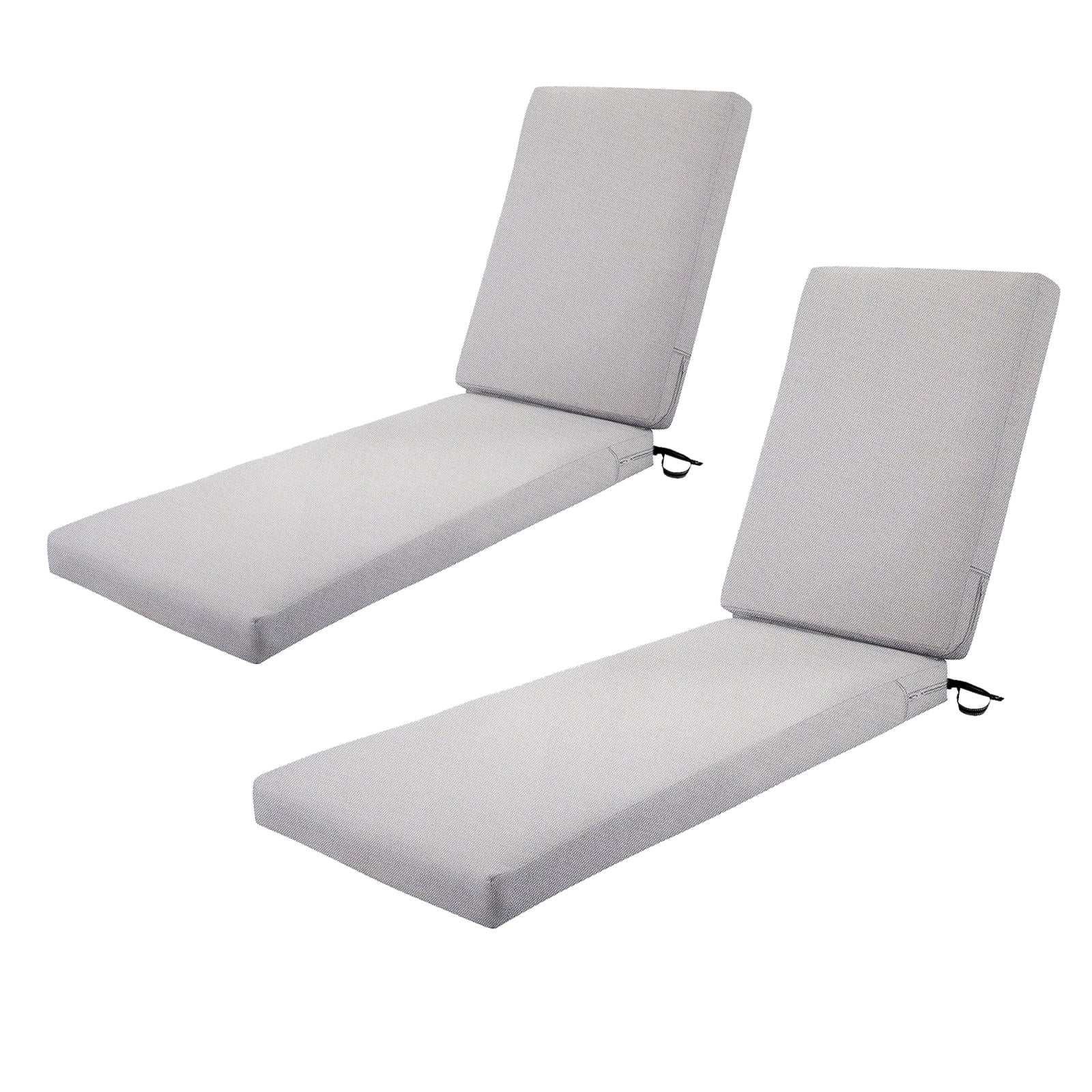 "Autoez 2-Pack Outdoor Waterproof Patio Chaise Lounge Chair Pad, Heavy ...