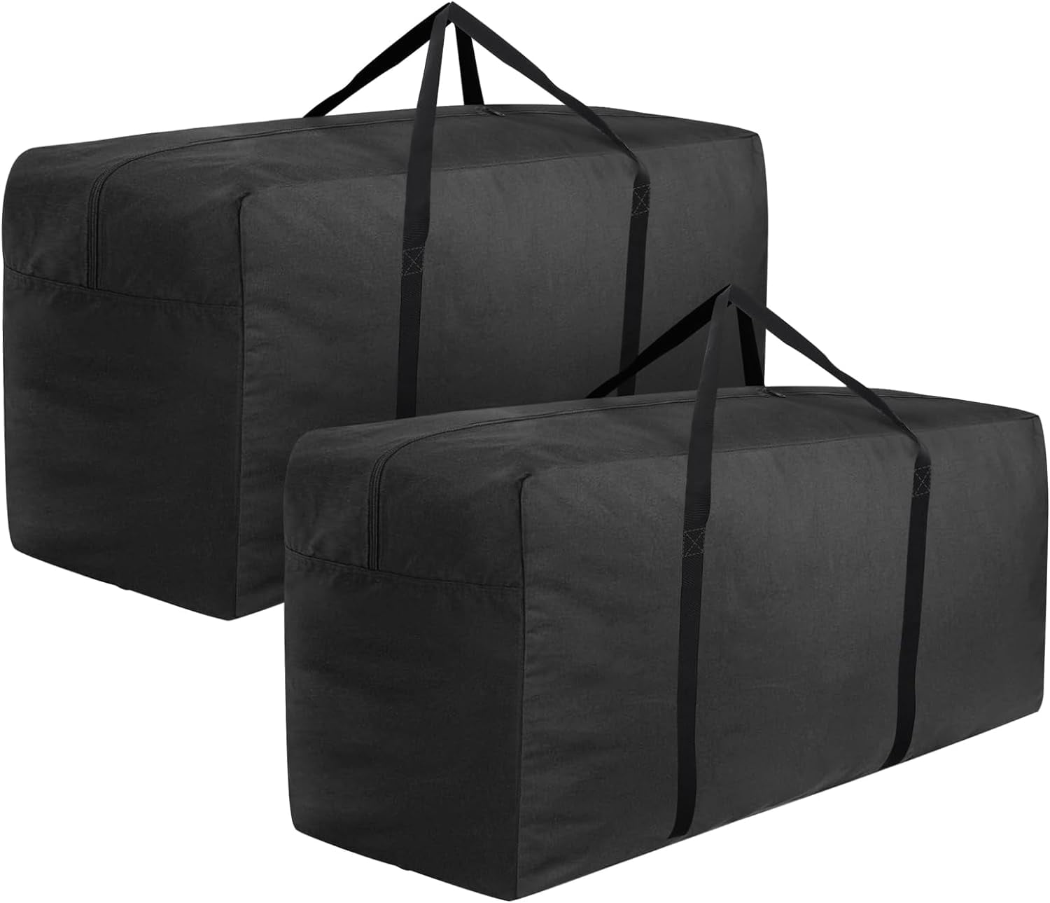 2 Pack Patio Cushion Storage Bag Extra Large Outdoor Furniture Storage ...
