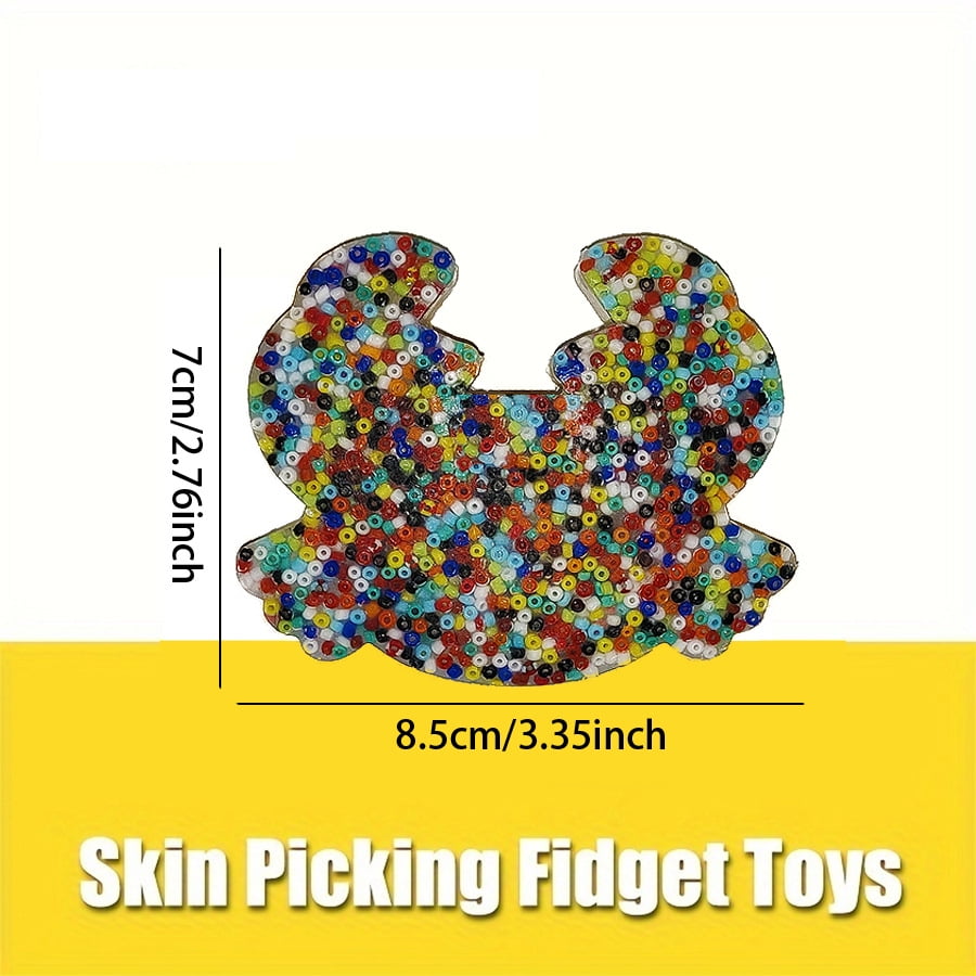 2 Pack Paw Shape Picky Pad,Skin Picking Fidget Toys, Picking Pad Fidget ...