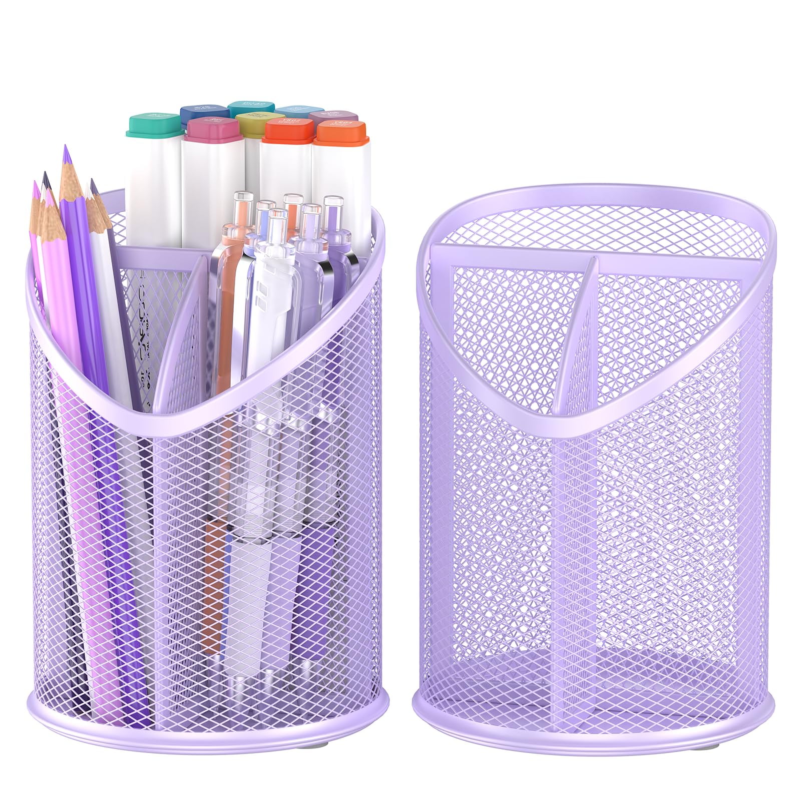 2 Pack Pen Holder Pen Organizer (Purple) - Walmart.com