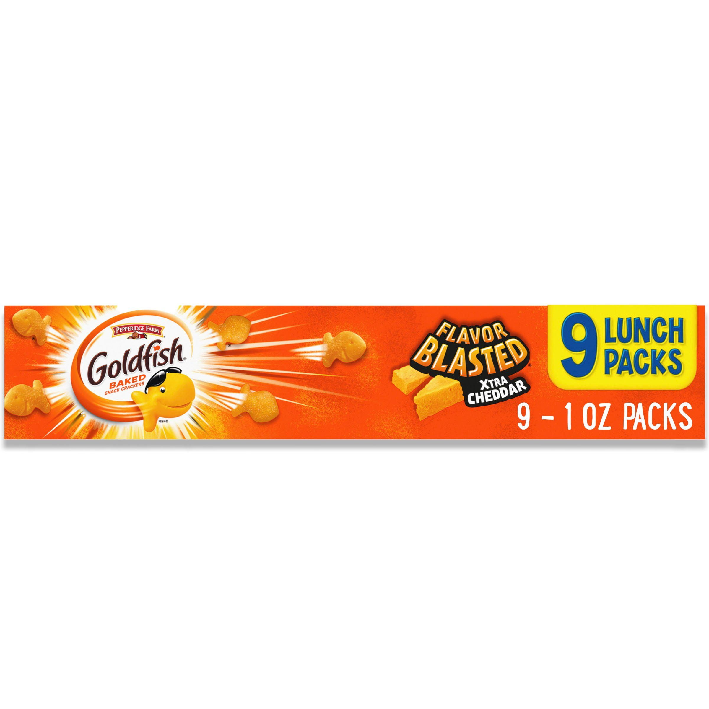2 Pack - Pepperidge Farm Goldfish Flavor Blasted Xtra Cheddar Cheese ...