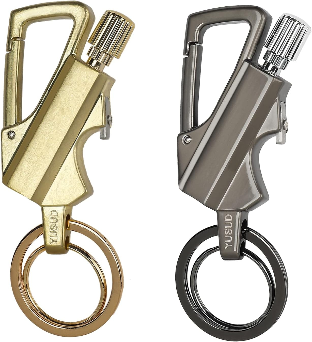 2 Pack Permanent Match Infinity Lighter with Multitool Keychain Bottle ...