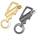 2 Pack Permanent Match Keychain Lighter, Metal Infinity Lighter ...
