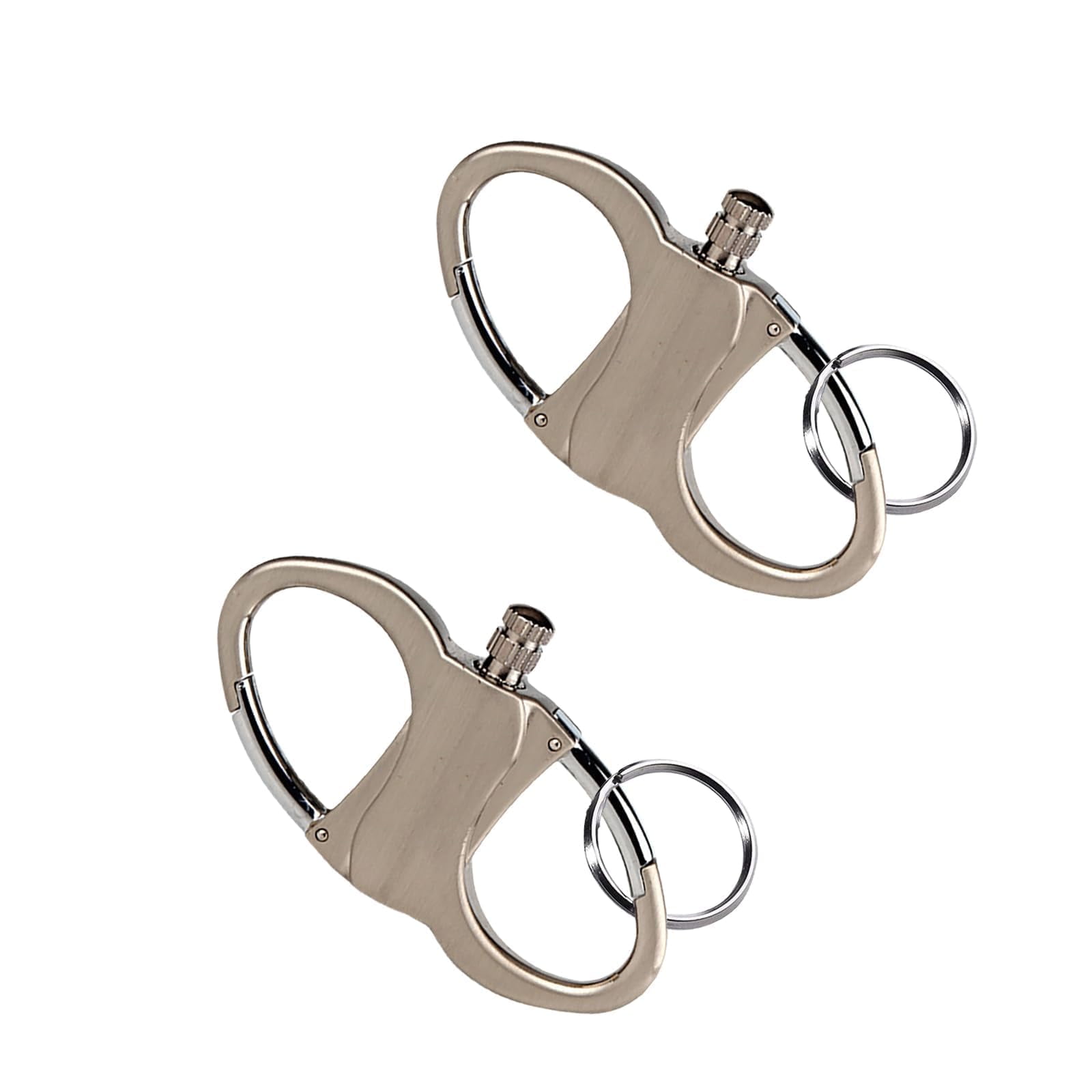2 Pack Permanent Metal Lighter, Lighter Keychain Outdoor, Emergency ...