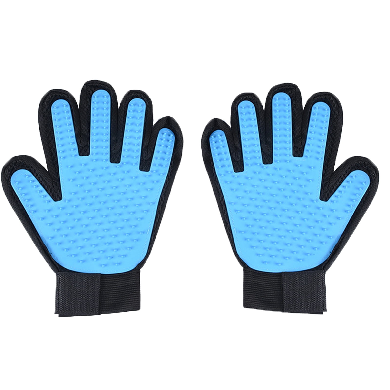 2 Pack Pet Gloves, Pet Grooming Bathing Scrub Brush, Grooming Gloves ...