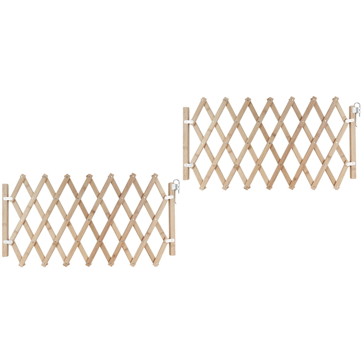 2 Pack Pet Isolation Door Dog Gate Indoor Gates Cages Baby Travel ...