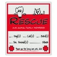 2-Pack Pet Rescue Alert To Fire Department | Window Stickers Decals ...