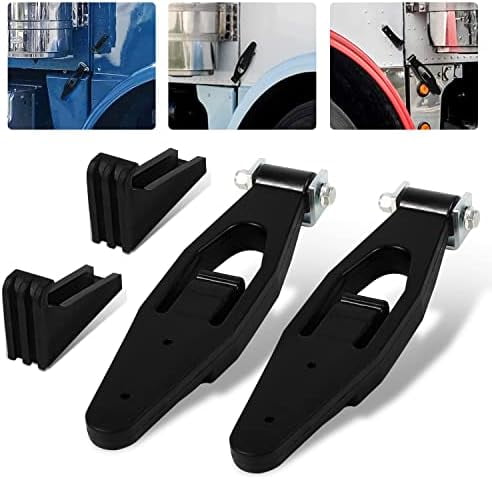 2 Pack for Peterbilt Kenworth Hood Latch Base for Peterbilt 357 367 377 ...
