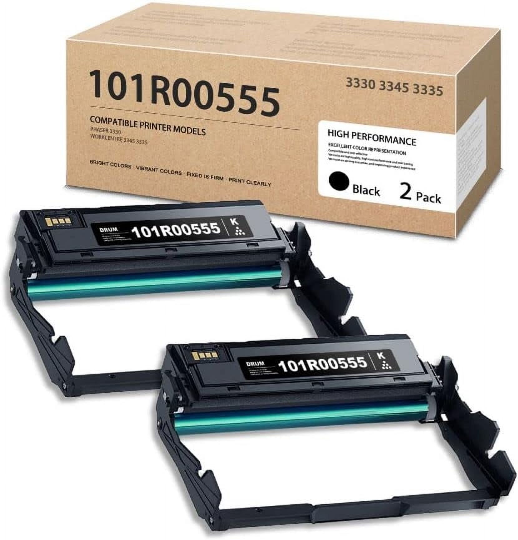 2 Pack Phaser 3330/WorkCentre 3335/3345 - 101R00555 Drum-Cartridge ...