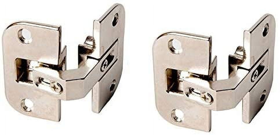2 Pack Hidden Pie-Cut Corner Cabinet Door Hinge with 78-Degree Opening ...
