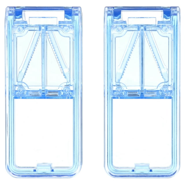 2 Pack Pill Cutter, Professional Pill Splitter for Cutting Small Pills ...
