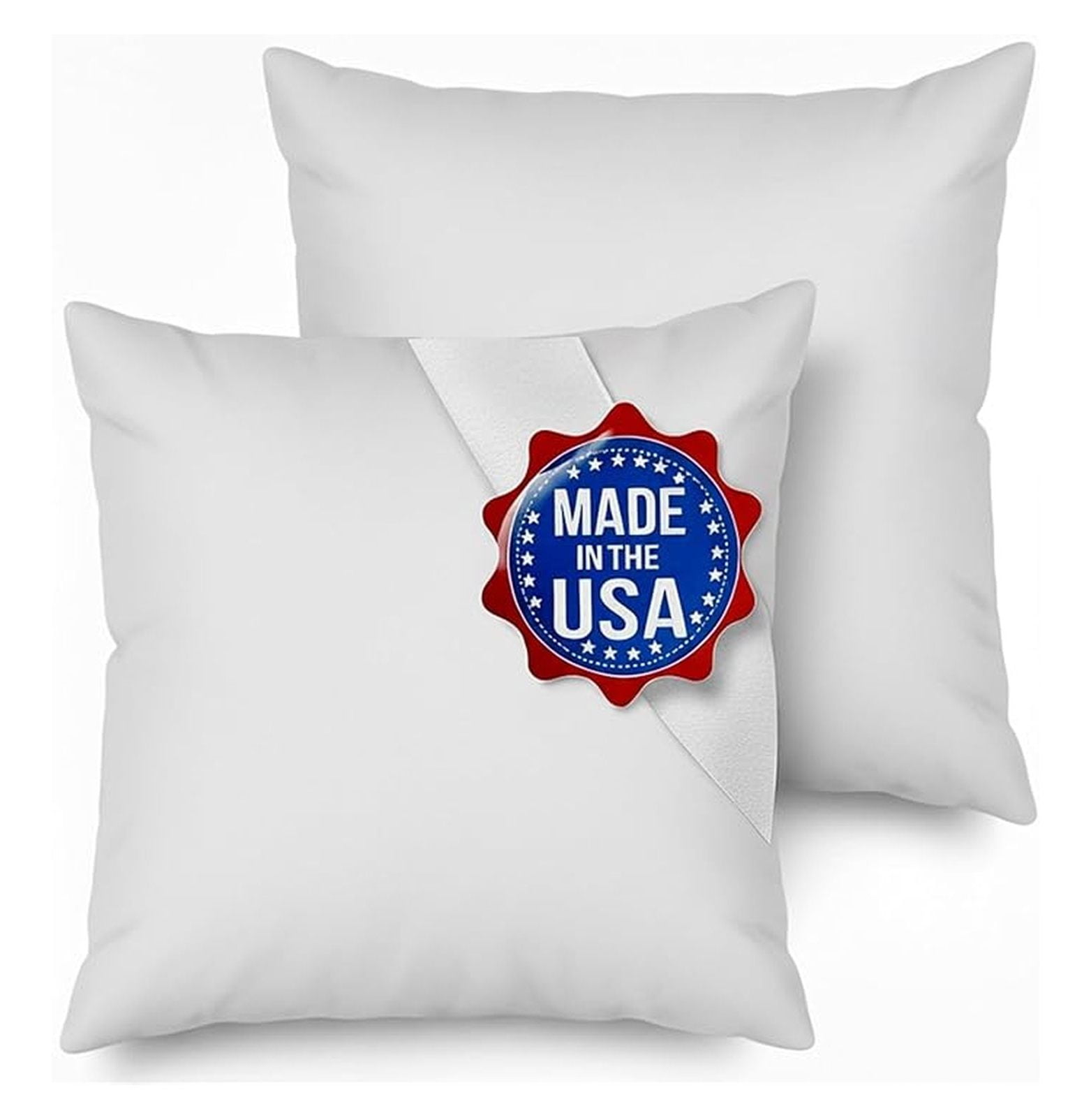 2 Pack Pillow Insert 28x28 Hypoallergenic Square Form Sham Stuffer ...