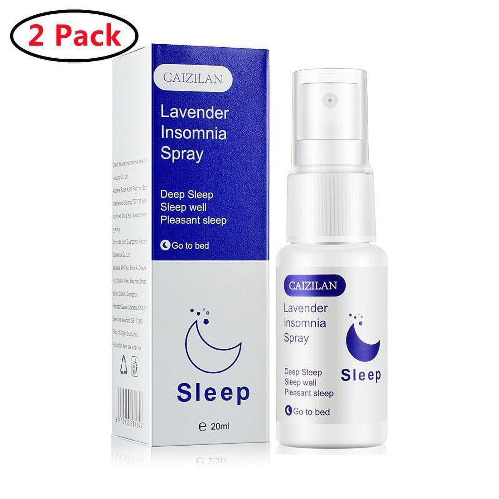 2 Pack Pillow Spray - Room, Linen & Deep Sleep Spray Made with Therapeutic Essential Oils ...