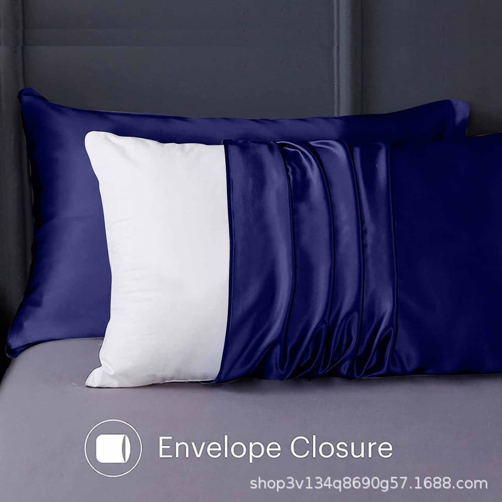 2-Pack Pillowcase With Zipper For Hair Skin Care, Soft Breathable ...