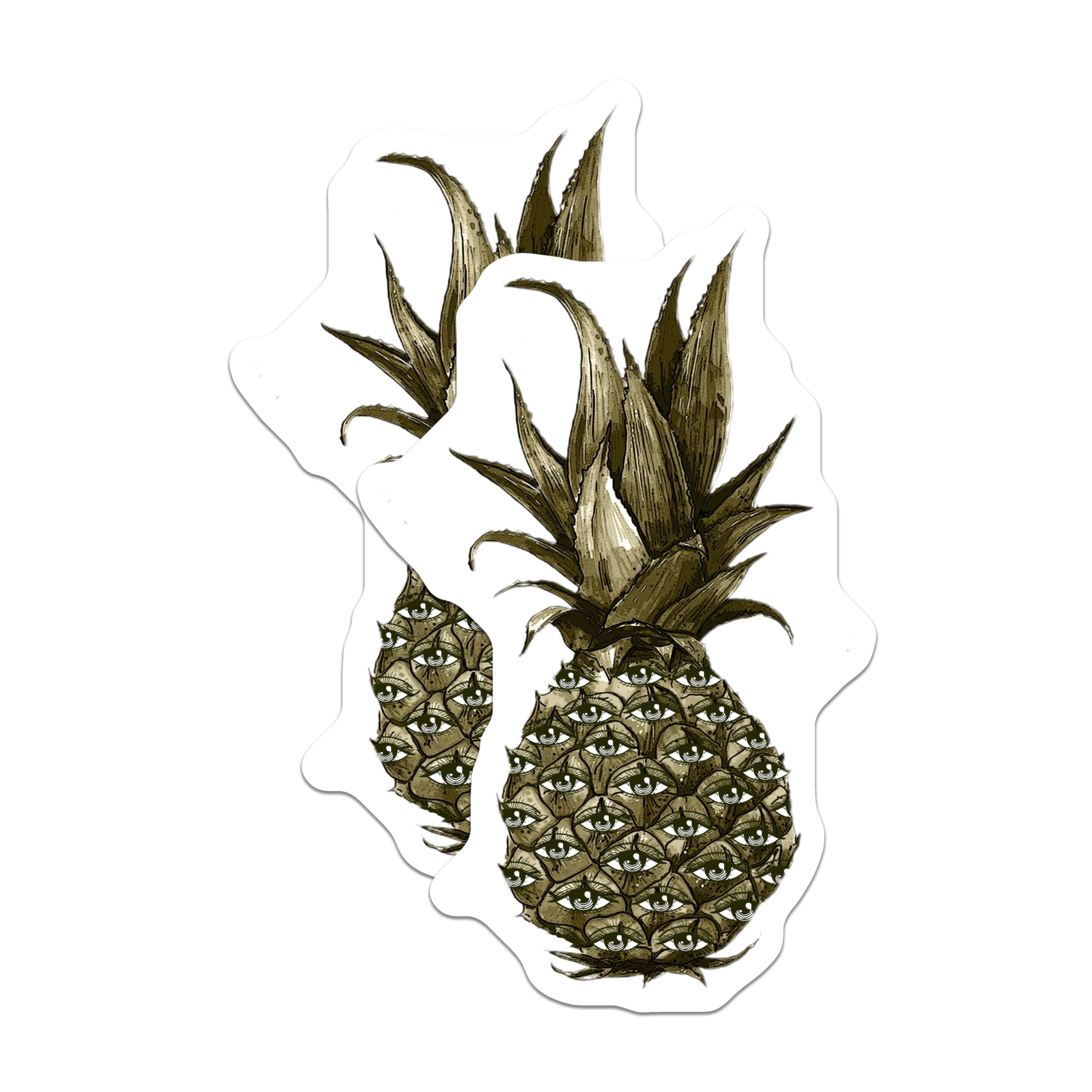 (2 Pack) Pineapple Eye Magnets - Weird Fruit Design - Kitchen Fridge ...