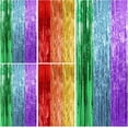 2 Pack Pink Backdrop Party Decorations Tinsel Curtain Party Backdrop ...