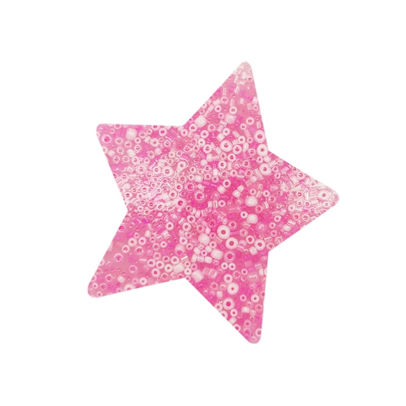 2 Pack Pink Star Shape Picky Pad,Skin Picking Fidget Toys, Picking Pad ...