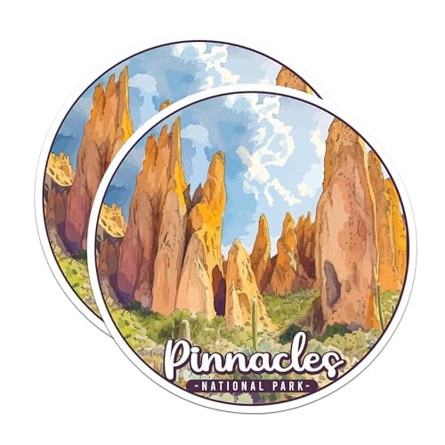(2 Pack) Pinnacles National Park Bumper Magnet - US National Park ...