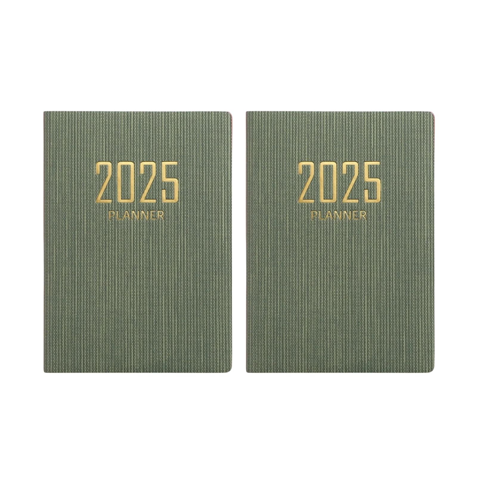 2 Pack Planner 2025-2026, Daily, Weekly & Monthly Planner, Jan 2025 to ...
