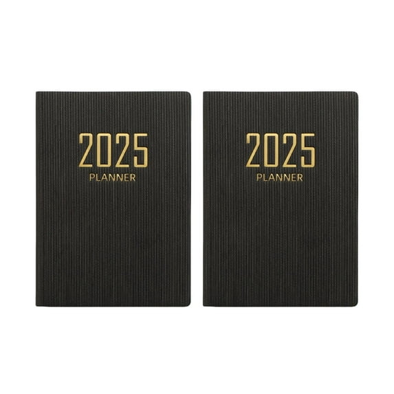 2 Pack Planner 2025-2026, Daily, Weekly & Monthly Planner, Jan 2025 to ...