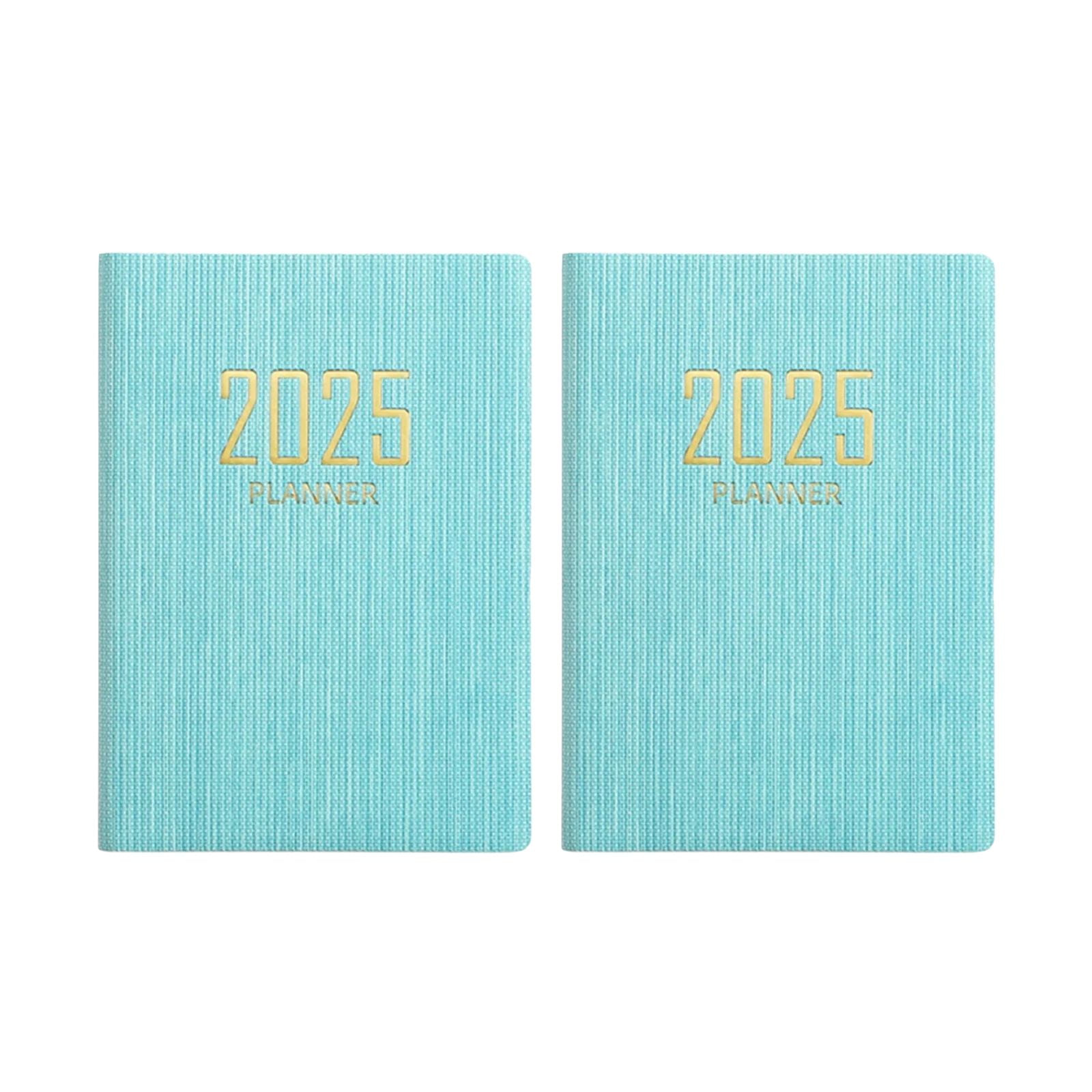2 Pack Planner 2025-2026, Daily, Weekly & Monthly Planner, Jan 2025 to ...