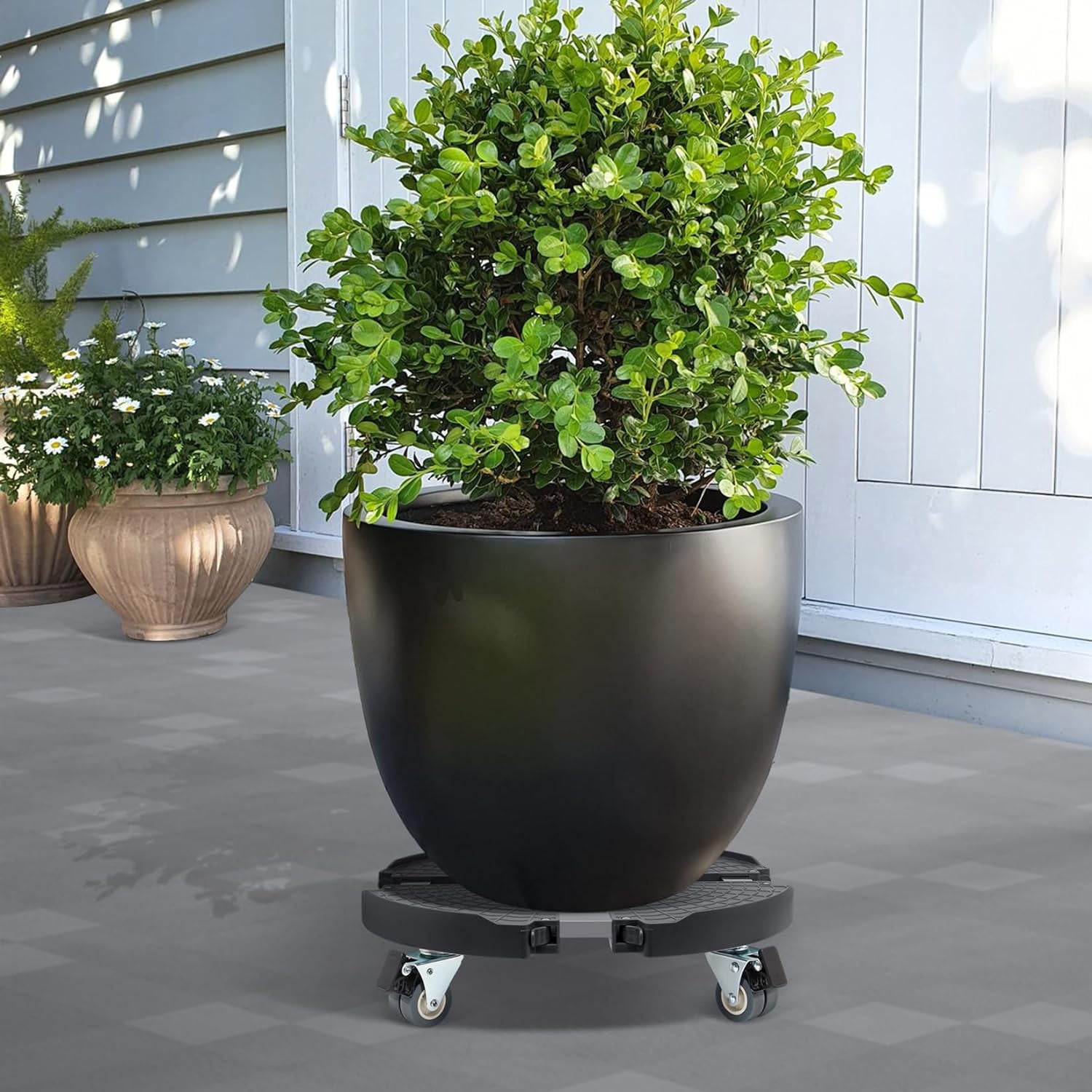 2 Pack Plant Caddies with Wheels Heavy Duty 440 lbs Capacity, Rolling ...