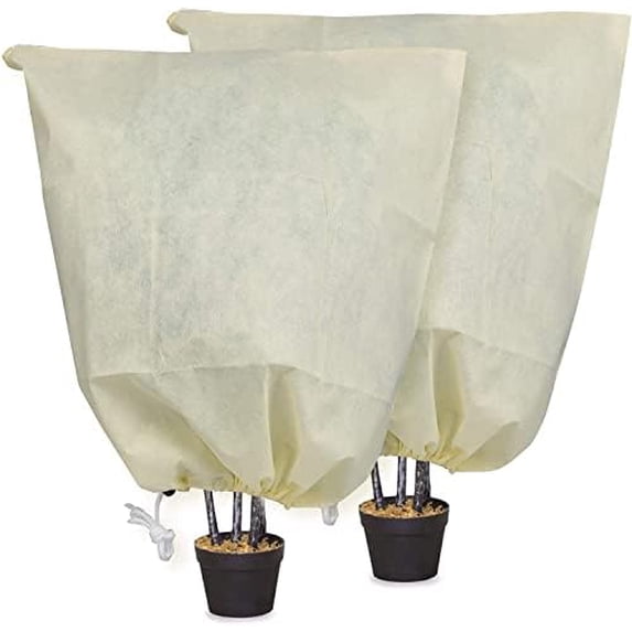 2-Pack Plant Cover Tree Blanket Jacket Freeze Frost Protection Cloth ...