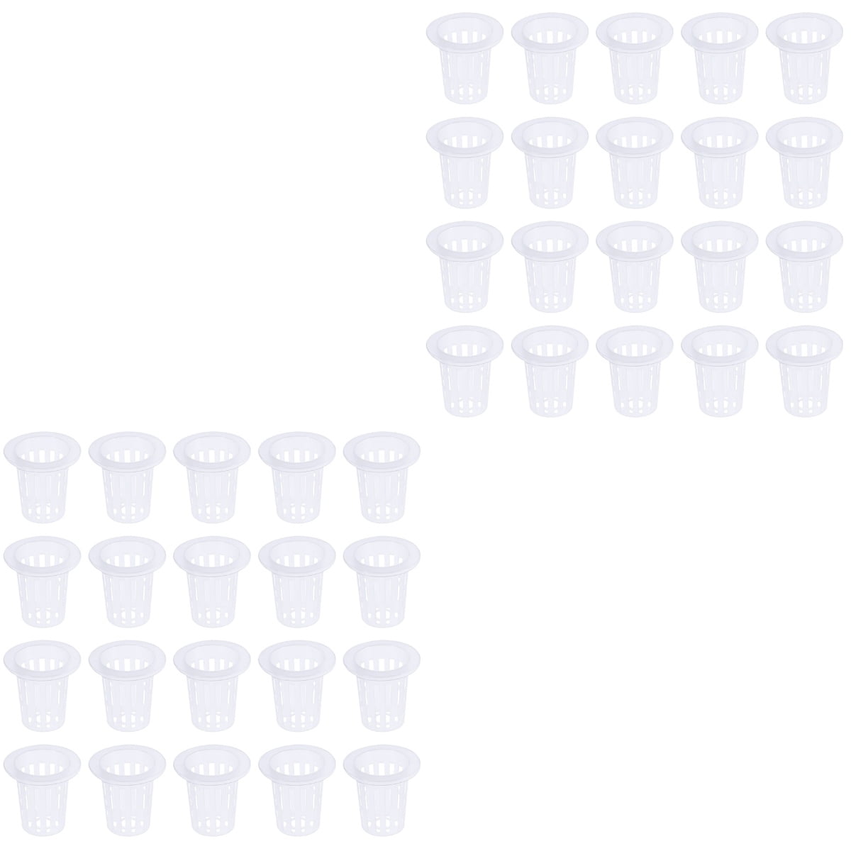2 Pack Plant Net Cup Basket Root Fixer Hydroponics Hidroponia Man ...