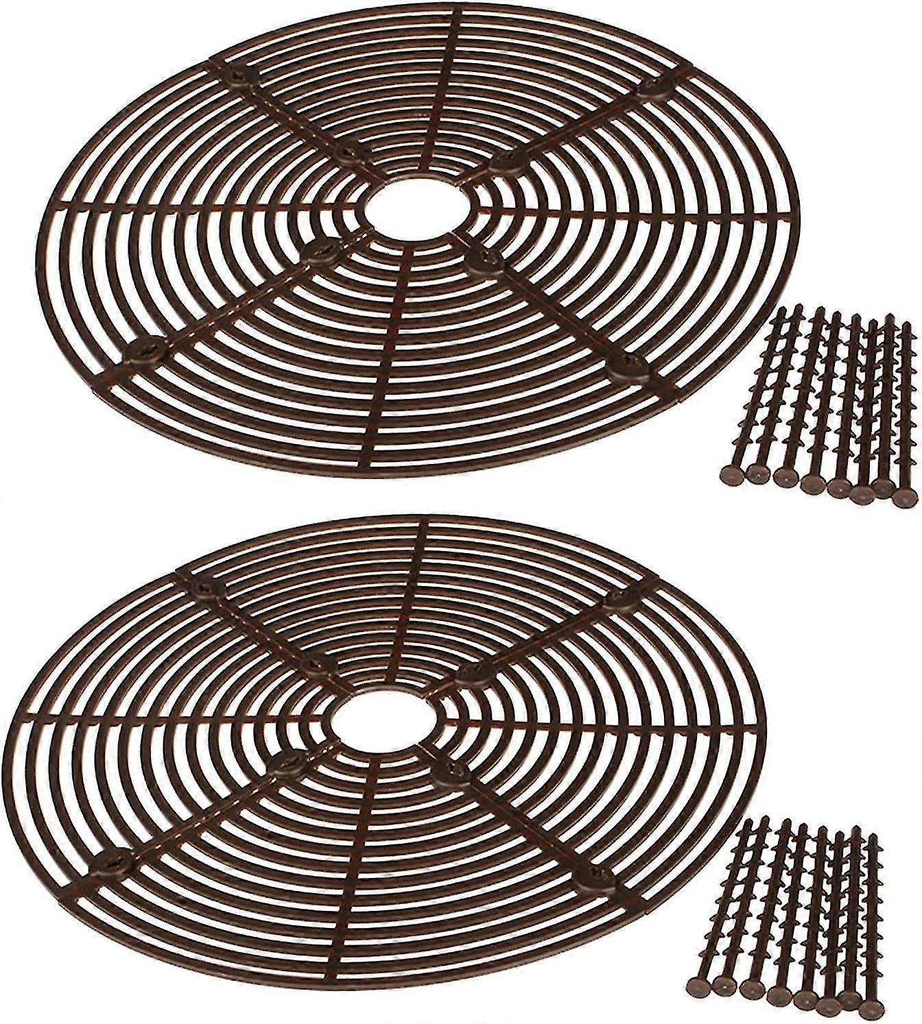 2 Pack Plant Pot Grids, Cuttable Plastic Grid Plant Pot Covers For ...