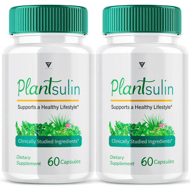 (2 Pack) Plantsulin Capsules Blood and Glycogen Support Health Overall ...