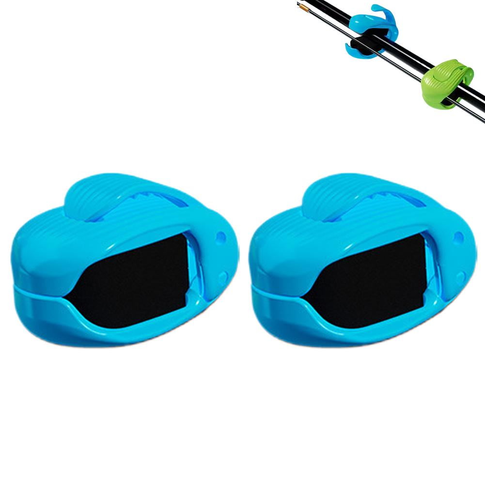 2 Pack Plastic Fishing Rod Holder, Lure Rod Storage with 2.7cm Opening ...
