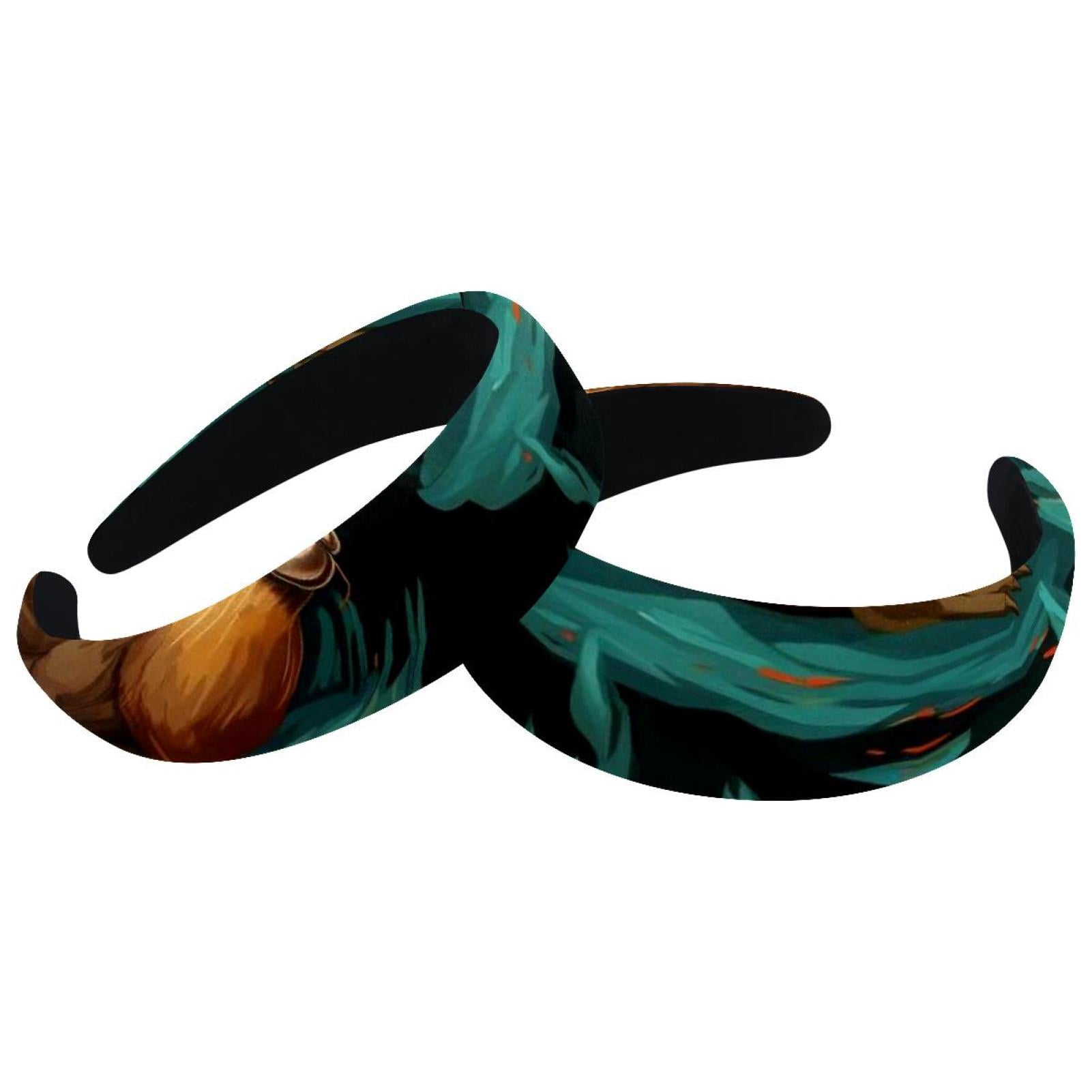 2 Pack Platypus Duckbill Headbands -Wide Fashion Head Bands for Women ...
