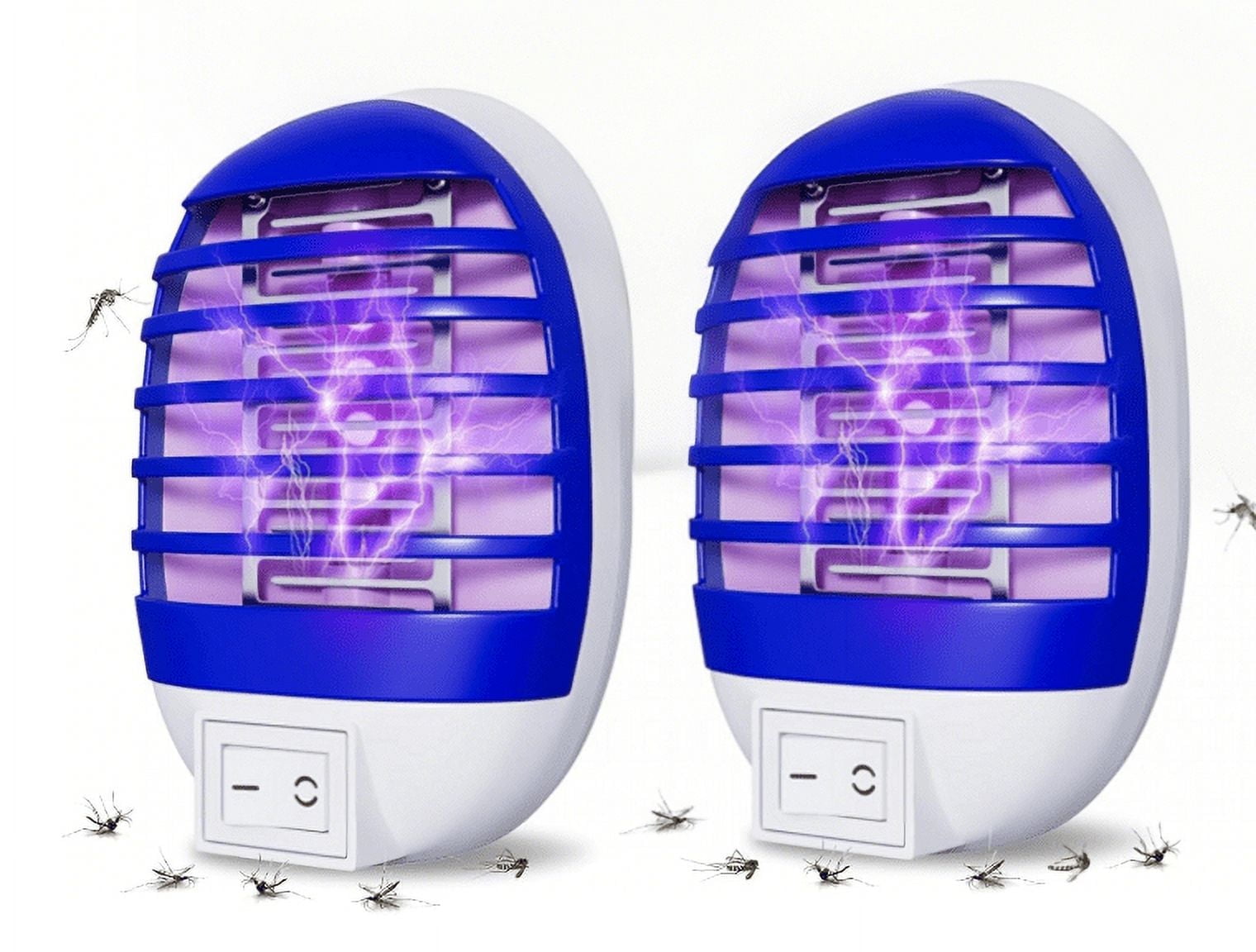 2 Pack Plug in Bug Zapper Indoor for Flying Insect Mosquito, Electronic ...