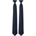 2 Pack Police Clip-On Uniform Tie Breakaway Law Enforcement Security ...