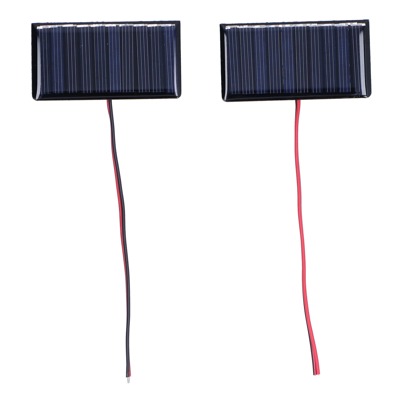 2-Pack Polysilicon Solar Panel Module - Mini 0.3W 5V Solar Cells ...