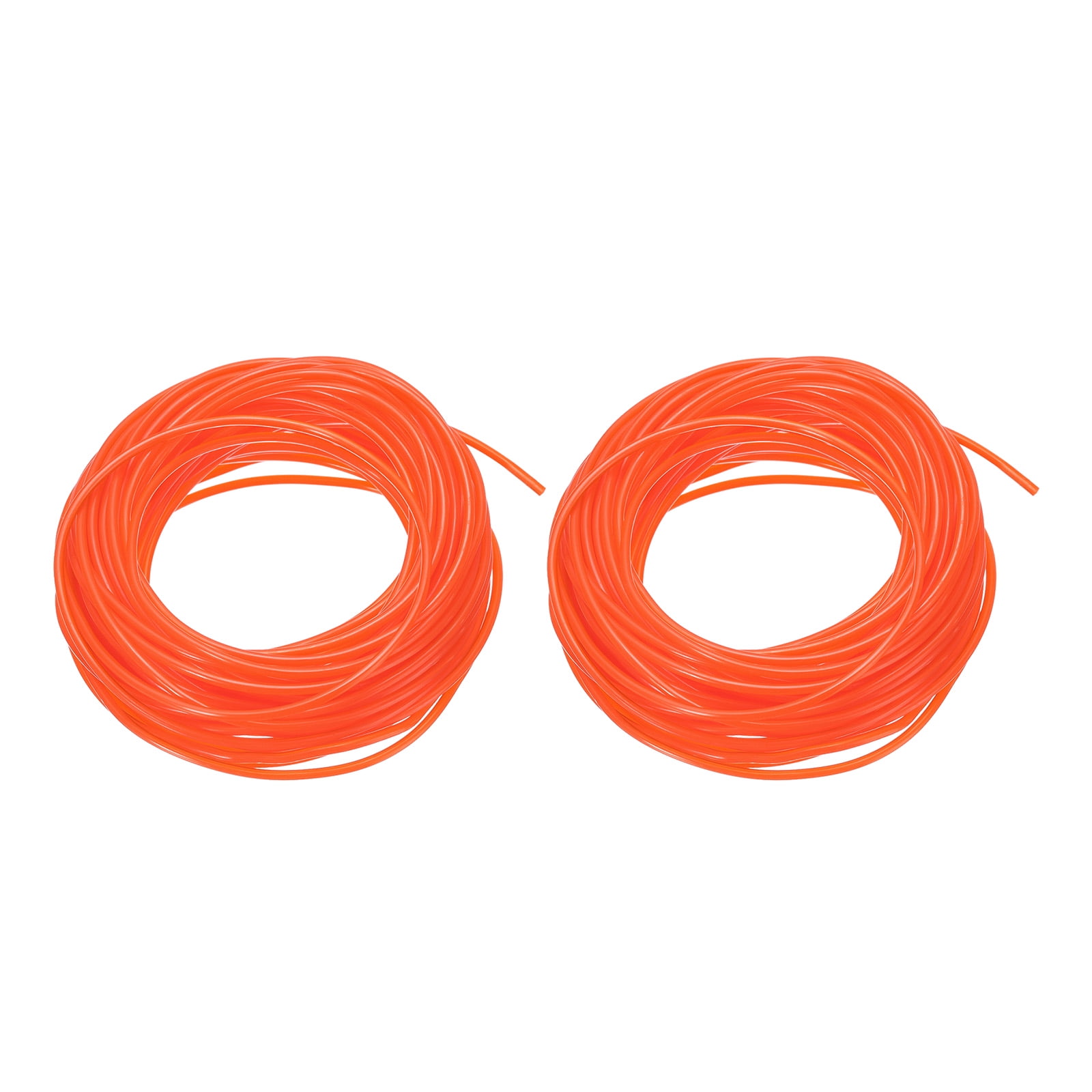 2 Pack Polyurethane Round Belts 2mm Dia, 10M (33ft) Length PU ...