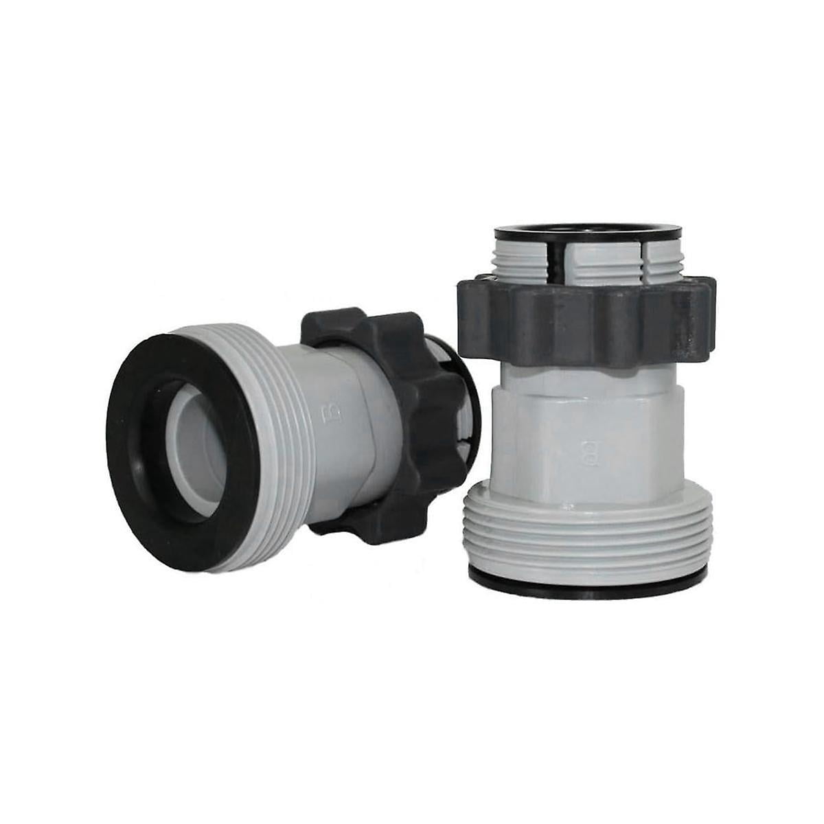 2 Pack Pool Hose Conversion Adaptor Kit compatible with 10722 & 58236 ...